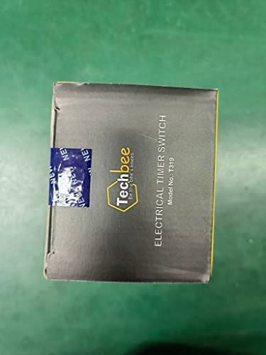 Techbee Digital Infinite Repeat Cycle Intermittent Timer Plug For Electrical Outlet 24 Hour