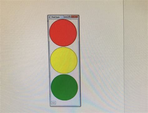 solved write a javafx program that displays 3 circles of