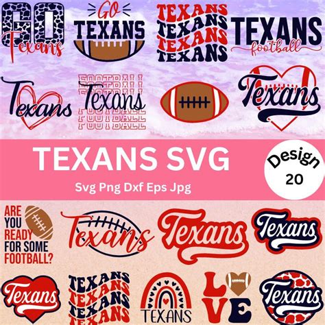 Texans Football Svg Texans Svg Texans Png School Spirit Svg Team