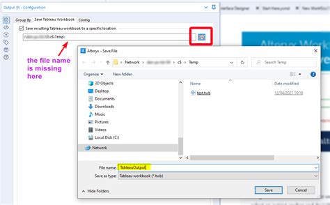 error access is denied with server usage report when outputting tableau workbook
