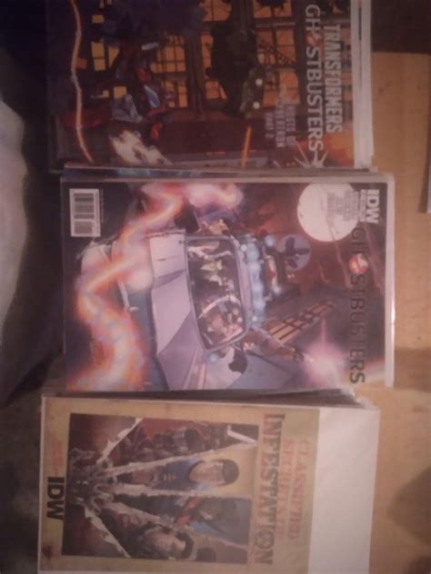 My Near Complete Idw Ghostbusters Run Rghostbusters