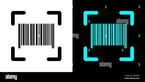 Barcode Scan Icon Collection For Web Ui Mobile Apps Barcode Scanning Sign Symbol Stock Vector