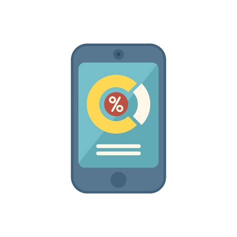 Phone Market Segmentation Icon Flat Vector Segment Target 17327496 Vector Art At Vecteezy