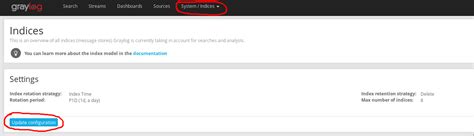 logging graylog2 how to config logs retention to 1 week stack overflow