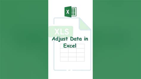 5 Must Know Excel Shortcuts For Adjusting Data Learn In 60 Seconds