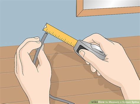 How To Measure A Screen Spline 11 Steps With Pictures Wikihow