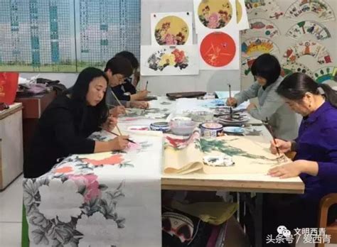 丹青點染美好生活 喜慶黨的十九大李七莊街開展書畫筆會活動 每日頭條