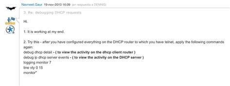 How To Check Or Debug Dhcp Request And Ip Renew Logs Cisco Community
