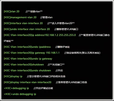 网工必备！交换机基础配置命令——新华三交换机新华三路由交换配置 Csdn博客