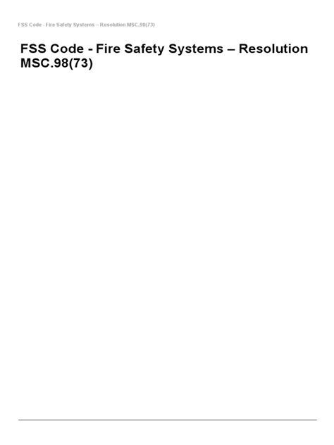 Fss Code Fire Safety Systems Pdf Pdf Duct Flow Valve Fss Code Fire Safety Systems Pdf Pdf Duct Flow Valve