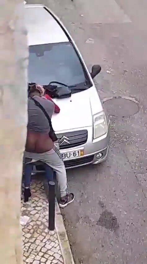 Slut Taking Bbc On The Street