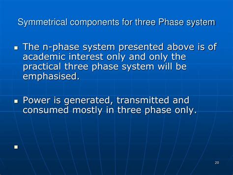 Ppt Symmetrical Componenets Of Power System Powerpoint Presentation