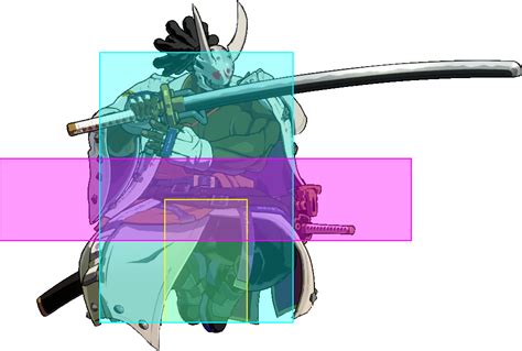 File GGST Nagoriyuki Air Throw Hitbox Png Dustloop Wiki