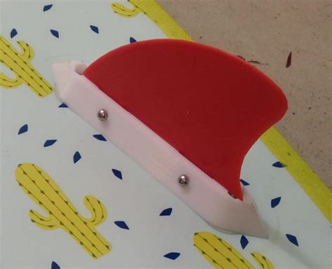 Surfboard Softboard Fcs Fin Boxes Por B3n3d1k7 Descargar Modelo Stl