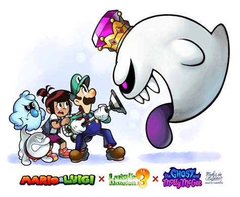 Luigi King Boo Polterpup Molly Mcgee And Scratch Mario And 4 More