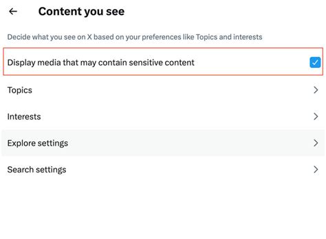 How To Disable Sensitive Content Blurring On X