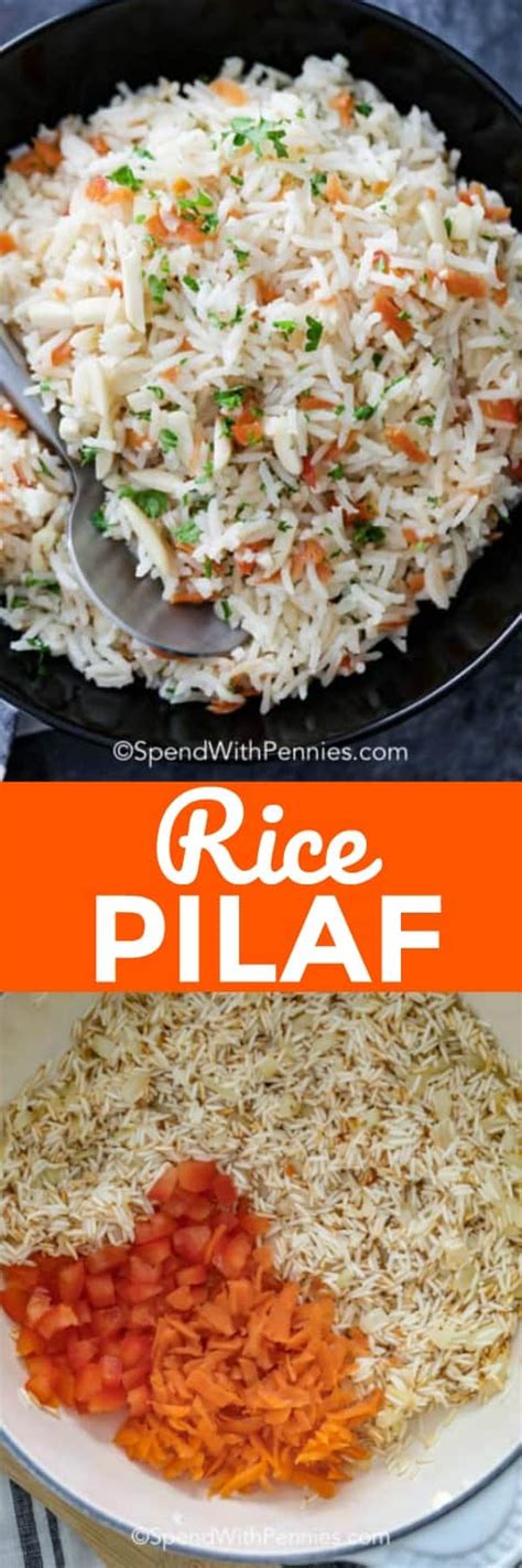 Easy Rice Pilaf Spend With Pennies