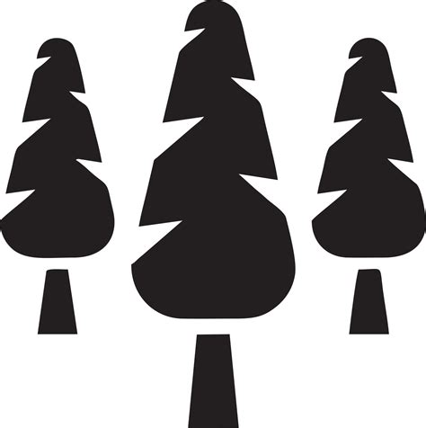 Tree Icon Symbol Image Vector Illustration Of The Tree Botany In Black Image 22125013 Vector