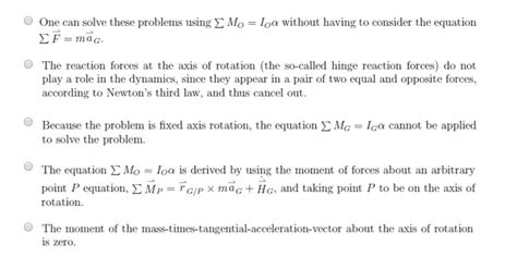 Solved Which One Of The Following Statements Is True Chegg