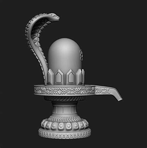 Shivling Lord Shiva Ling 3d Model By Anshu3dartist