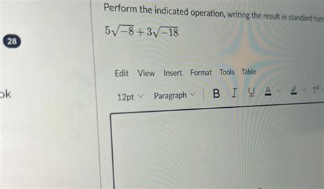 Perform The Indicated Operation Writing The StudyX