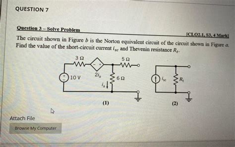 Solved Question 7 Question 3 Solve Problem Clo21 S3 4