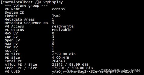 Lvm——linux缩小逻辑卷xfsxfs Lvm缩减 Csdn博客