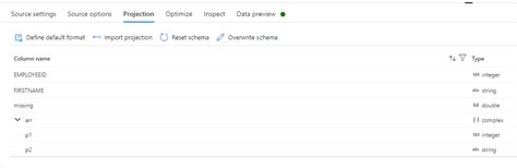Azure Data Factory Use Template For Mapping Static Tablescolumns