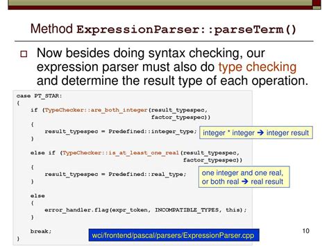 cmpe 152 compiler design september 27 class meeting ppt download
