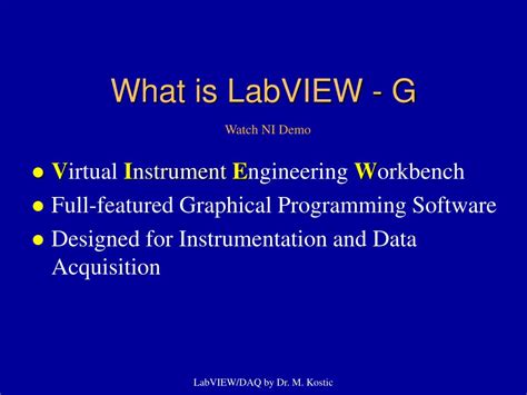 Ppt Labview Daq Data Acquisition Powerpoint Presentation Free Download Id 943795