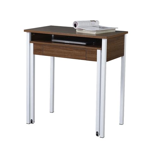 Compact Retractable Computer Desk With Keyboard Tray Wayfair