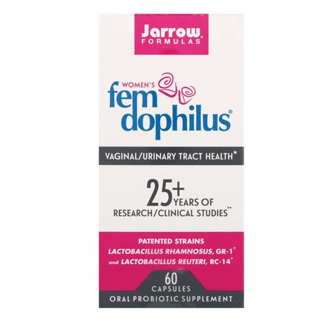 Jarrow Formulas, Women’s Fem Dophilus, 60 Capsules - Byclue