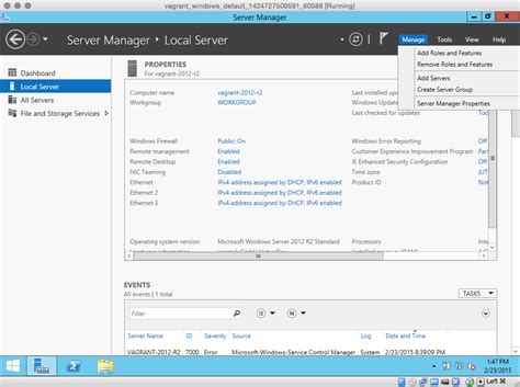 using vagrant and iis for wordpress development