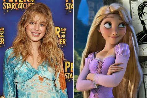 See The Live Action “tangled” Cast Side By Side With Their Animated