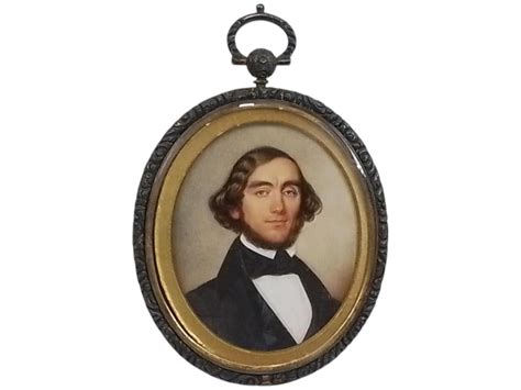 Lot Antique Mini Mans Portrait Mix Media On Ivory