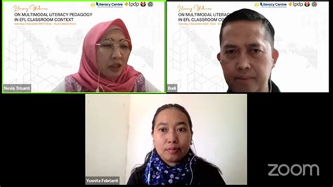 English Language Teaching Webinar On Multimodal Literacy Pedagogy In Efl Classroom Context