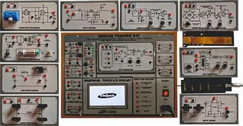 Sensor Trainer Kit With 7 Graphical Touch Lcd Display Model Name Number Eli 730 Digital At