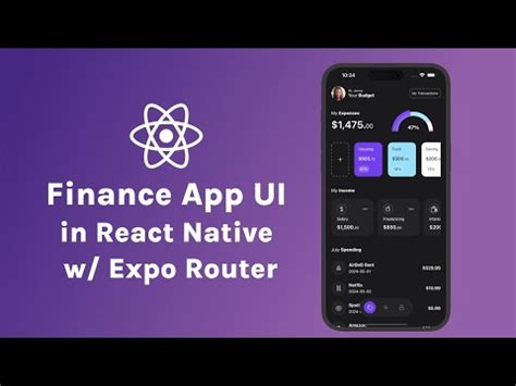 GitHub Itzpradip Expo Finance App Ui