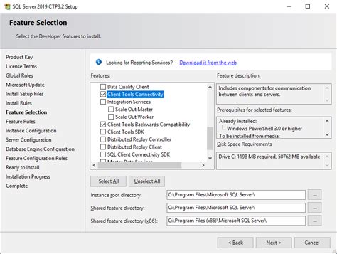 Sql Server 2019 Installation Walkthrough Ctp32 Screenshots