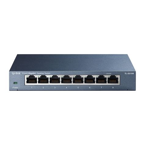 Tl Sg108 8 Port 101001000mbps Desktop Network Switch Tp Link