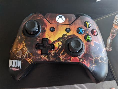 My New DOOM Eternal Xbox Controller Skin R Doom