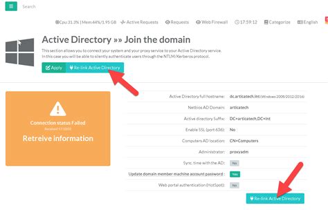 How To Connect Your Artica Proxy Using Ntlm Method Artica Wiki