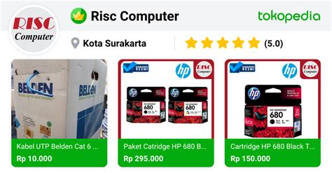 Risc Computer Solo Kota Surakarta Tokopedia