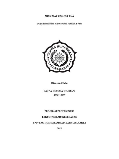 Mind Map Dan Ncp Cva Pdf