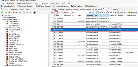 Editing A Transaction