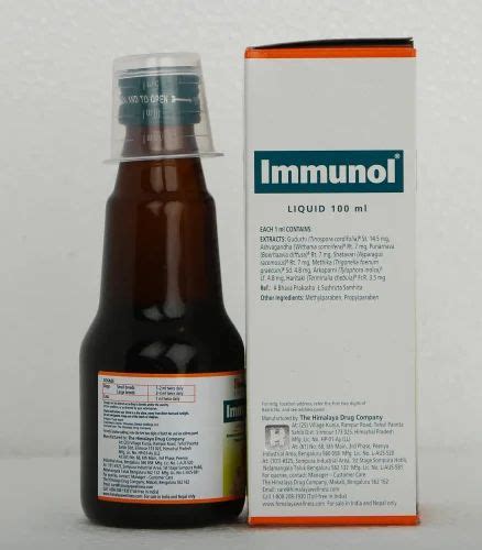 Himalaya Immunol 100ml Liquid At ₹ 155bottle In Mumbai Id