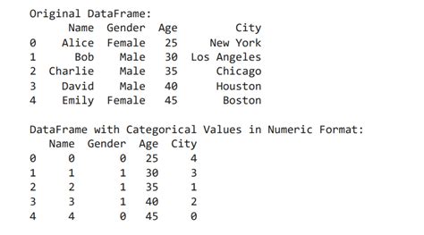 How To Transform Categorical Features To Numerical Features