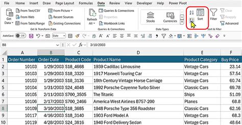 Cara Mengurutkan Data Menggunakan Sort Excel Kursus Excel Online