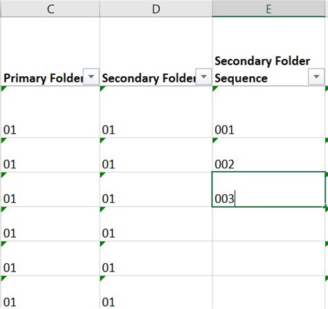 Excel Generate A 3rd Column Sequential Number Based On Two Previous