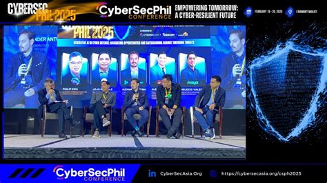Cybersecasia Org On Linkedin Cybersecphil2025 Aiincyberdefense Generativeai Cyberresilience…